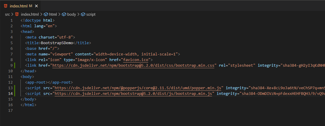 Bootstrap 5 – Using components without jQuery in Angular – blog.immatt
